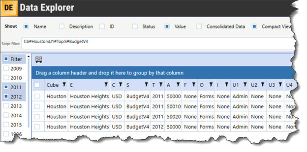 BDA Data Explorer - Documentation